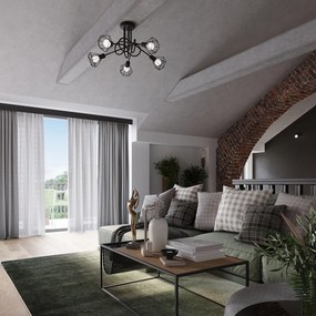 Sollux Lighting Stropní svítidlo ARTEMIS 3 černé