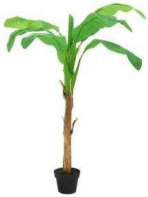 Umělý banánovník s květináčem 180 cm zelený