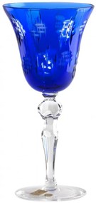 Sklenice na víno Silentio, barva modrá, objem 140 ml