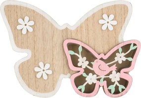 Anděl Přerov Motýl dřevěný na postavení 10 cm