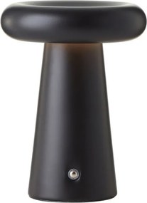 Brilliant G40895/76 Venkovní AKU stolní lampa MUFFIN matná černá USB-C
