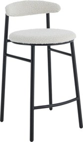 Krémová čalouněná barová židle (výška sedáku 67 cm) Bloggny – Ellos Home