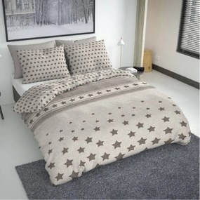 BAVLNĚNÉ POVLEČENÍ STARS LIGHT TAUPE, Rozměry povlečení 240 x 220 cm