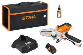 STIHL GTA 26 – vyvětvovací AKU mini pila 0,18 kW, lišta 10 cm, řetěz 1/4" PM3 + akumulátor AS 2 + nabíječka AL 1