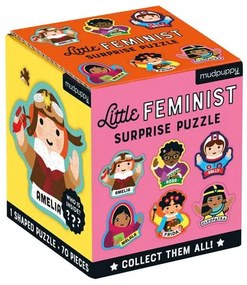 Mudpuppy Puzzle s překvapením Feminist 70 dílků