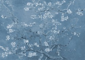 Fototapeta Van Gogh Kvete V Modré Barvě Samolepící tapety 368x254