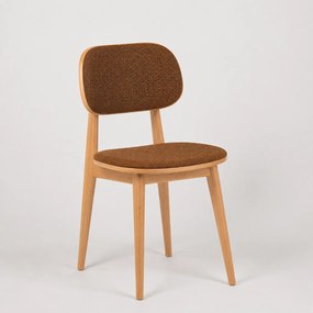 Židle LULA soft dub natural LUX camel 2