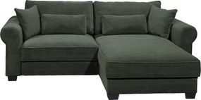 XXXLutz ROHOVÁ SEDAČKA, textil, tmavě zelená MID.YOU - Sedací soupravy - 002220051705
