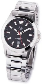 Vodotěsné moderní ocelovo/titanové Náramkové hodinky JVD steel J1041.2 10ATM