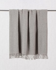 Pléd Boucle 140x200cm silver grey