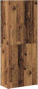 Kancelářská skříň Staré dřevo 60 x 32 x 152,5 cm 3365558