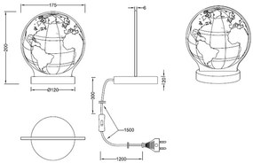 Stolní lampa World 52481106