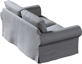 Potah na pohovku IKEA Ektorp 2-místná rozkládací  NOVÝ MODEL 2012 barva šedá látka pletený vzor