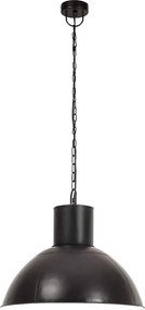Závěsné svítidlo 25 W černé kulaté 48 cm E27 320565