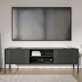 Designový stolek pod TV Pescara černý 154cm