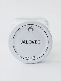 Samolepka na kořenky JALOVEC průhledná 5 cm tučné písmo