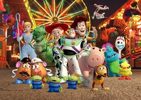 Dětská vliesová fototapeta na zed' Příběh Hraček Karneval, Disney | 155 x 110 cm | DFTDNM 5274