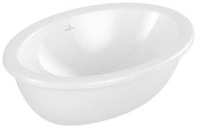 Villeroy & Boch 4A540001-Zápustné umyvadlo LOOP&FRIENDS 48,5x32 cm keramika/bílá