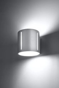 Nástěnné svítidlo SOLLUX Inez G9 1x40W bez zdroje SL.0352 bílá