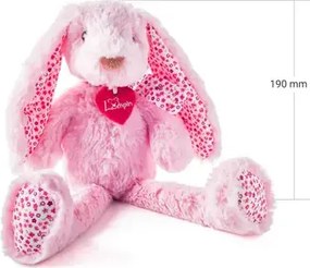 Lumpin Zajíc Stella růžová 38 cm / od 0 let