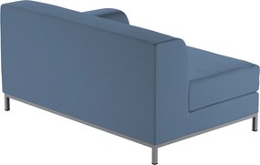 Potah na pohovku IKEA, pravé provevedení Kramfors 2-místná barva modrá látka pletený vzor