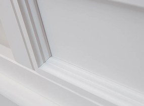 Massivo.cz Komoda Belluno Elegante s 5 šuplíky, bílá, masiv, borovice