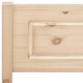 Rám postele masivní borové dřevo 160 x 200 cm,  322100