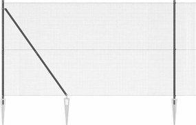 Svařované drátěné ploty s hroty 25 x 1,5 m Ocel potažená PVC 3352210