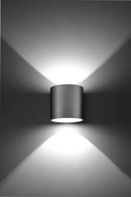 Nástěnné svítidlo SOLLUX Orbis 1 G9 1x40W bez zdroje SL.0049 šedá