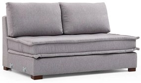 Designová rohová sedačka Wilano 350 cm světle šedá