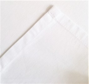 Bavlněný ubrus - bílý 220 g/m2 140x140 cm
