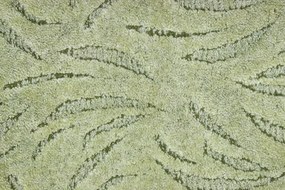 ITC Metrážový koberec IVANO  626 BARVA: Zelená, ŠÍŘKA: 5 m