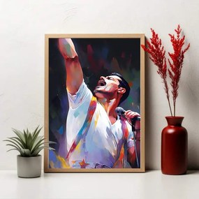 Plakát - Freddie Mercury - Bohemian Rhapsody
