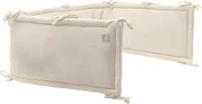 Jollein Little Waffle písková / Mantinel do postýlky / 180 × 30 cm / o