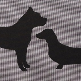 SCANquilt povlak SMART dogs šedočerná 45 x 45 cm