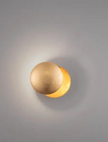 Designové nástěnné svítidlo Solei zlatá
