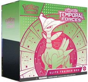 Pokémon Pokémon TCG: Scarlet and Violet Temporal Forces - Elite Trainer Box - Iron Thorns (zelený)