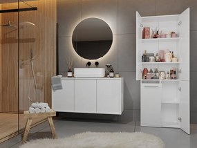 TPS Koupelnová skříňka NEL DD 1K 60 cm, Bílý mat