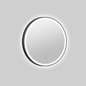 Zrcadlo se senzorem SAT Cool 60x60 cm černá SATZCO60CE