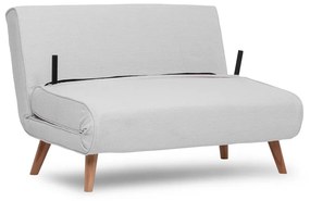 Designová rozkládací pohovka Felicitas II 120 cm krémová