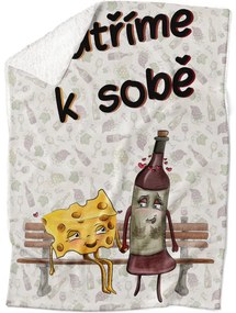 Deka Víno & Sýr (Podšití beránkem: ANO)