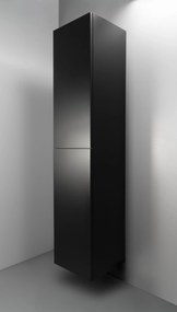 Deante Prizma, vysoká závěsná skříňka 350x350x1600 mm, černá matná, DEA-SDI_NSL1
