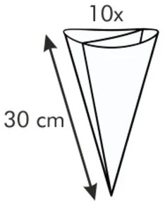 Tescoma DELÍCIA zdobící sáček dvojitý 30cm, 10 ks