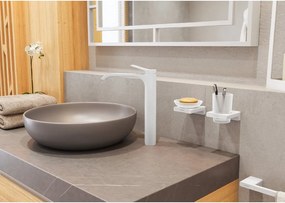 Hansgrohe AddStoris, držák na ručník, matná bílá, HAN-41747700