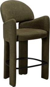 Khaki barová židle (výška sedáku 68,5 cm) Aole – DAN-FORM Denmark