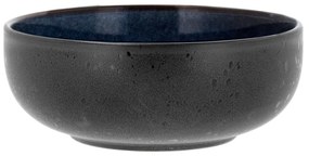 Černo-tmavě modrá mísa z kameniny ø 18 cm – Bitz