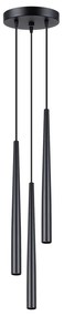 Sollux Lighting Závěsná lampa BLISS 3P černá