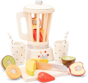 New classic toys dřevěný smoothie mixér s ovocem