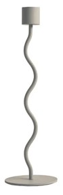 Cooee Design, Svícen Candleholder Curved, 23 cm | béžová HI-029-07-SA