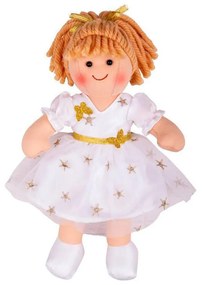 Bigjigs Toys Látková panenka Charlotte 28 cm